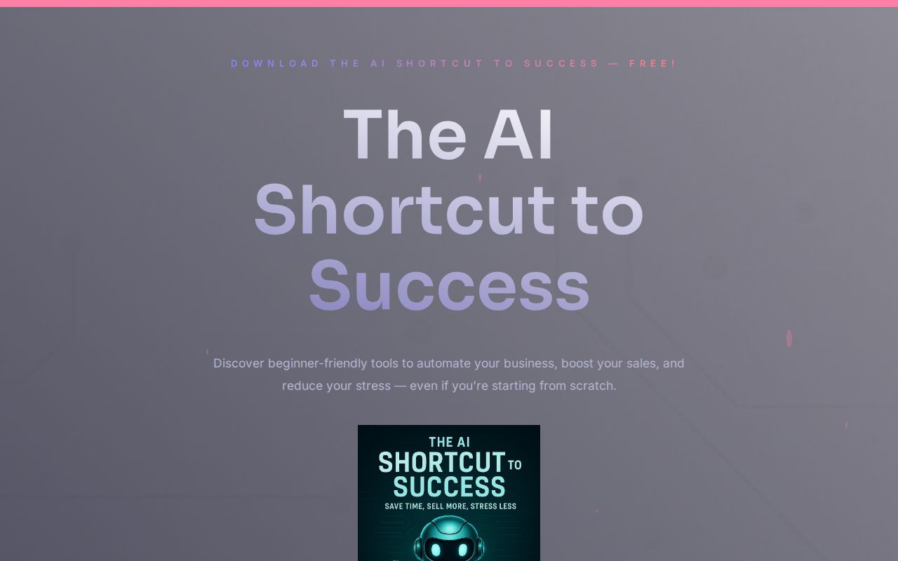 The AI Shortcut to Success